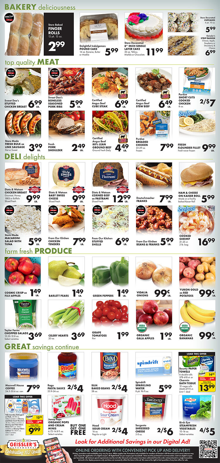 Weekly Ad PDF | Geissler's Supermarket
