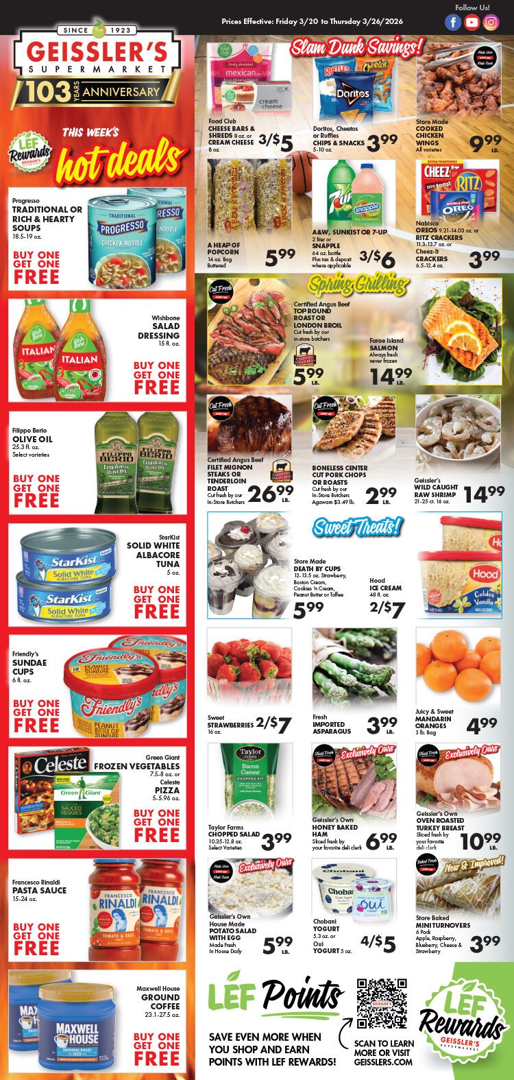 Weekly Paper Ad | Geissler's Supermarket